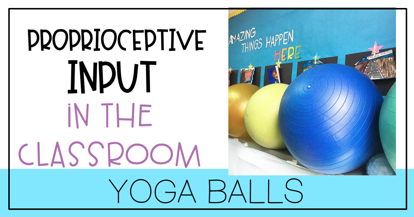 Sensory Input Ideas In The Classroom - Where I Aut-a Be