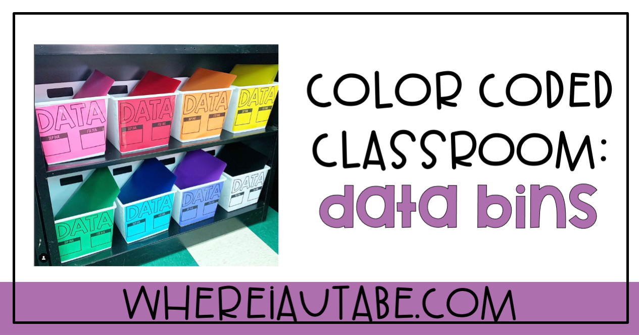 10 Ideas For A Color Coded Classroom - Where I Aut-a Be