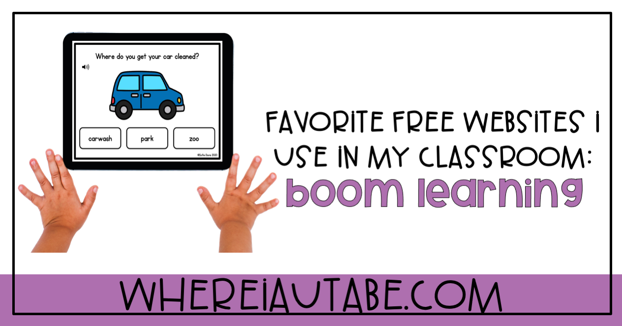5 Free Websites I Use In My Special Education Classroom - Where I Aut-a Be