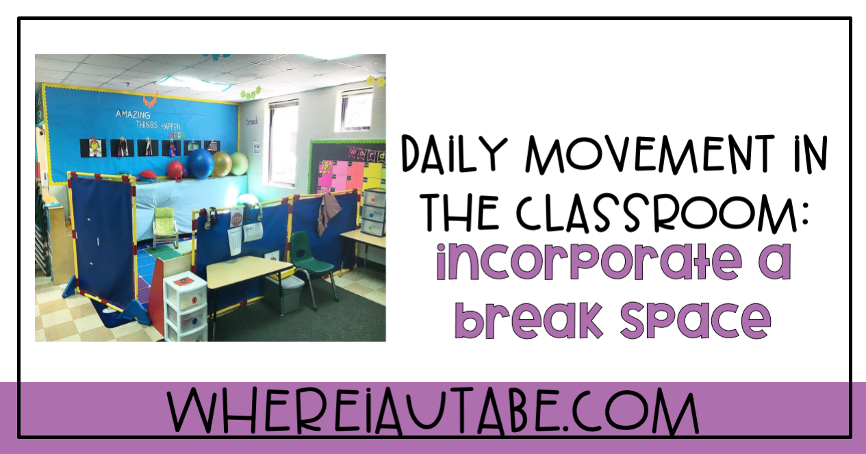 5 Ways To Add Daily Movement In The Classroom - Where I Aut-a Be