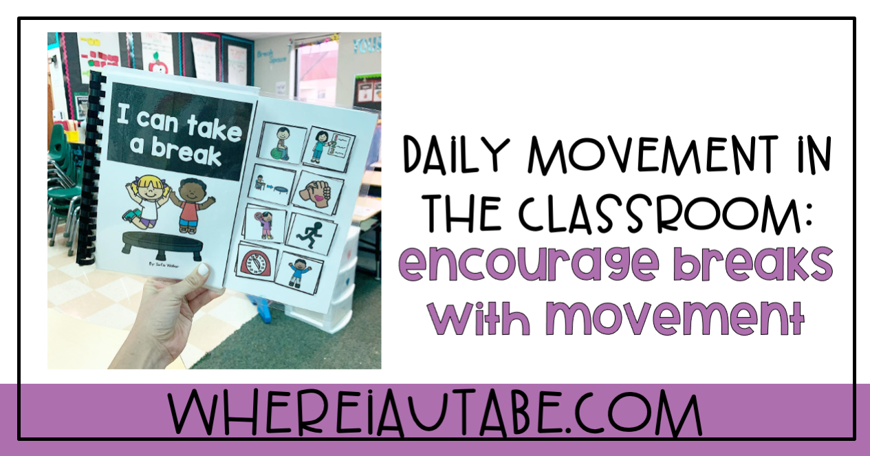 5 Ways To Add Daily Movement In The Classroom - Where I Aut-a Be