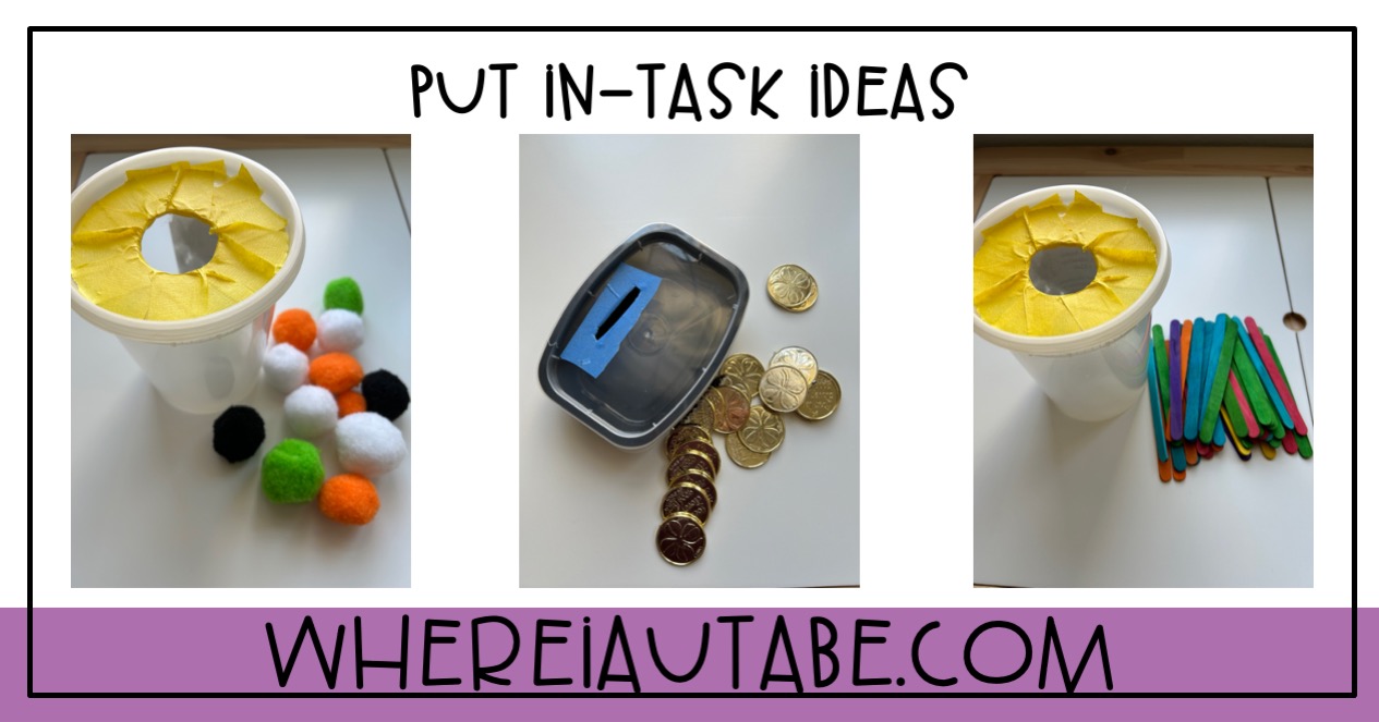 Put-In Tasks For Your Classroom - Where I Aut-a Be
