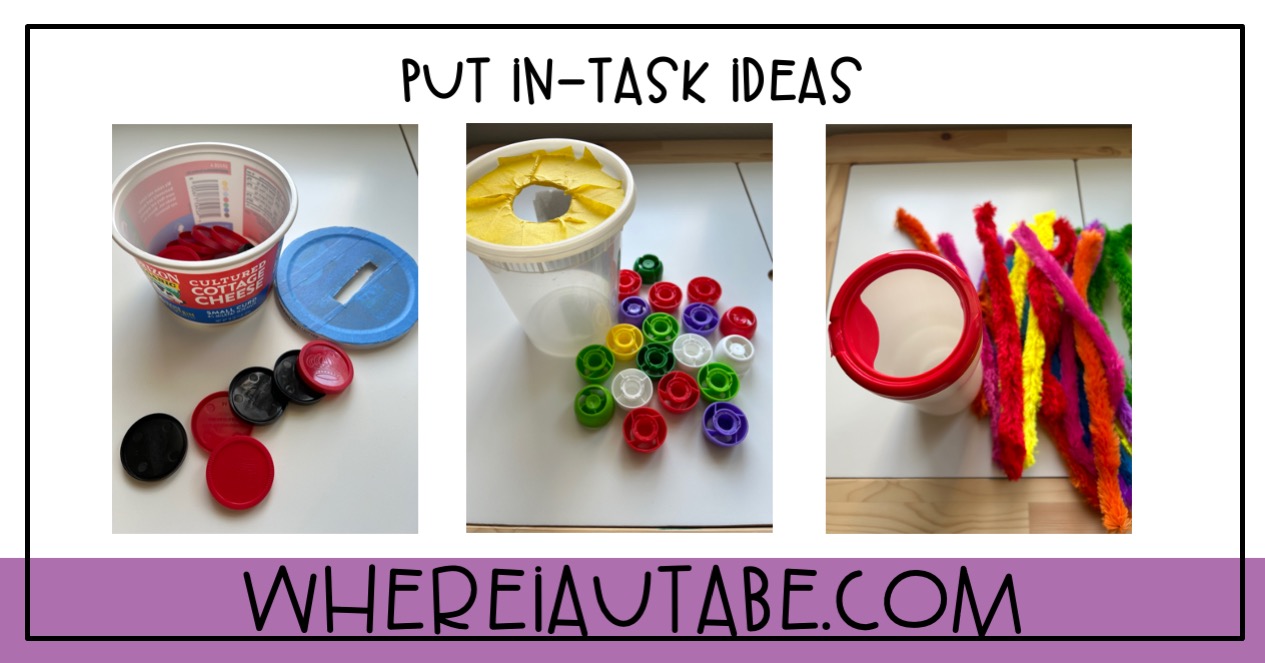 Put-In Tasks For Your Classroom - Where I Aut-a Be